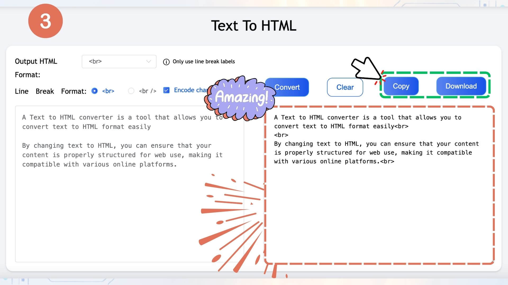 Text To Html Converter Free Format Your Text For Web Use